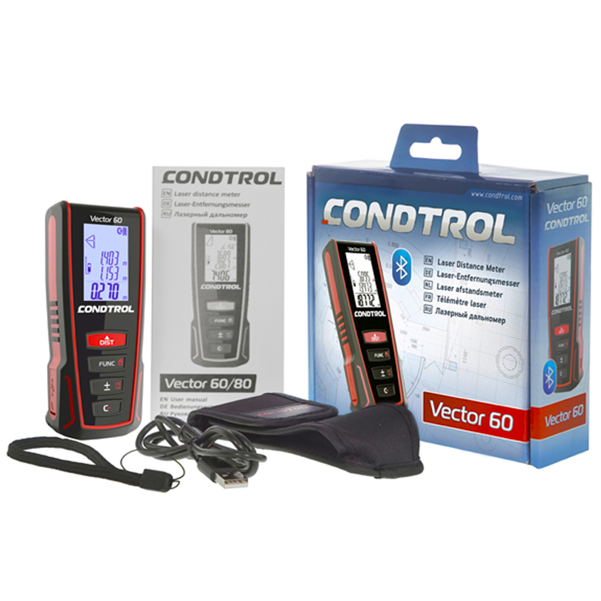 Дальномер Condtrol Vector 60 — купить, цена, доставка по Казахстану
